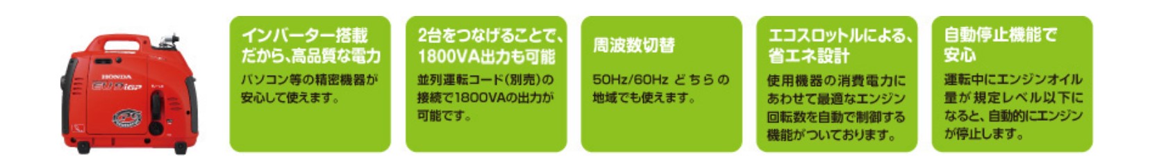 防災向けプロパンガス発電機 EU9iGP | 矢崎グループホームページ